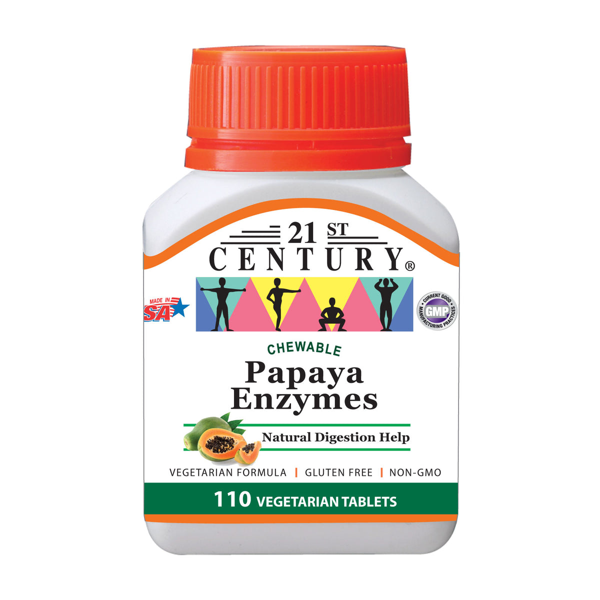 *NEW LOOK!* Papaya Enzyme Chewable tablets 110's