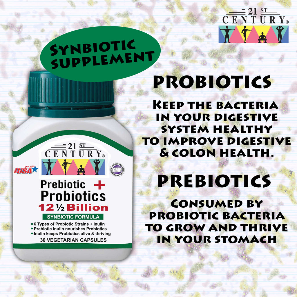 Prebiotic + Probiotics 12.5 Billion 30's