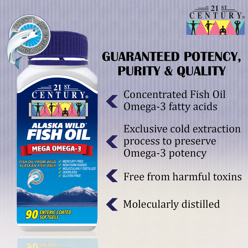 Alaska Wild Fish Oil 90's