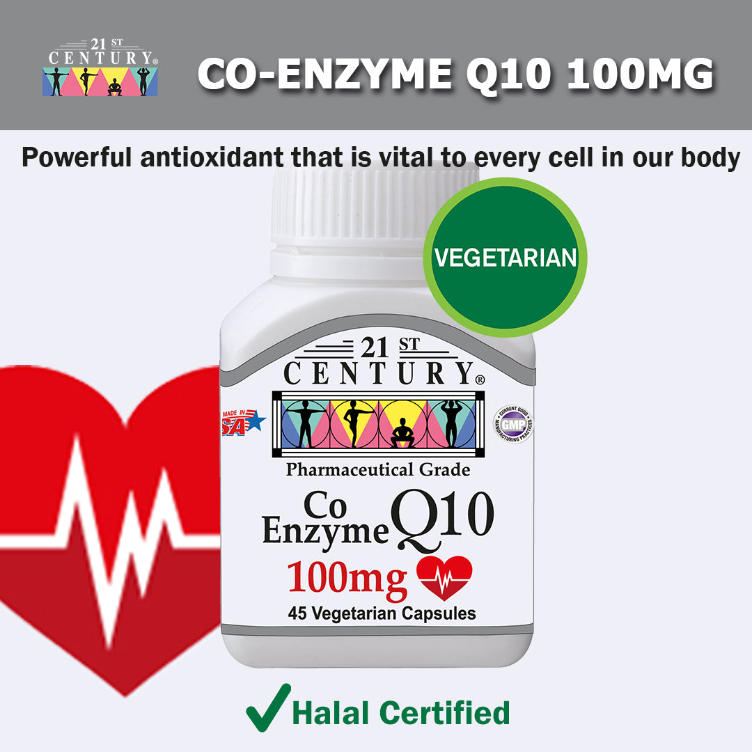 Co-Enzyme Q10 100mg 45's