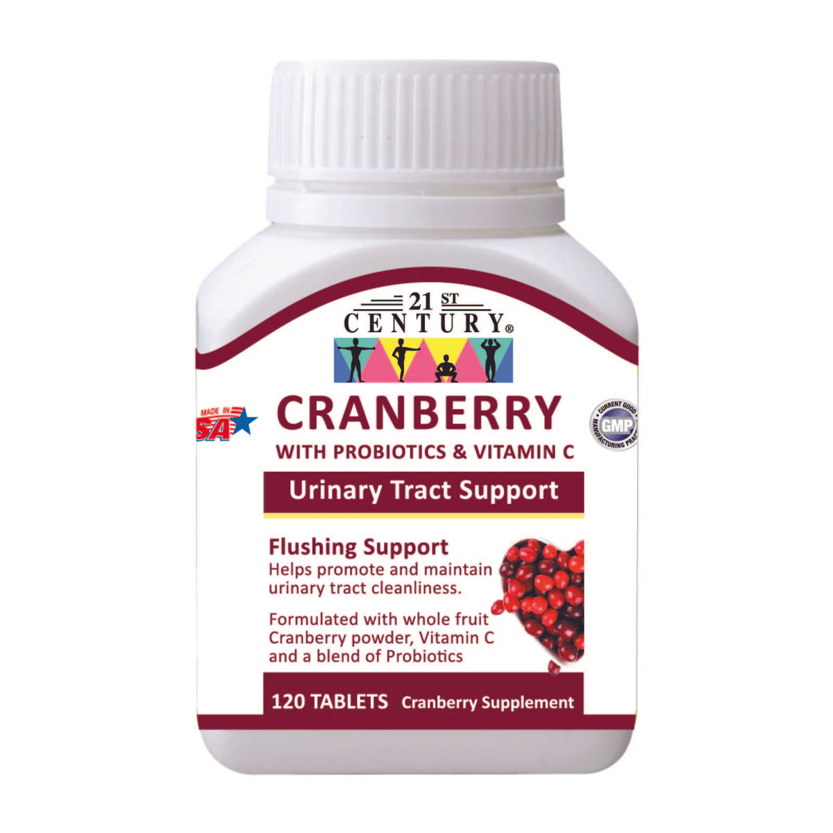 Cranberry with Probiotics & Vitamin C 120s (New Packaging)