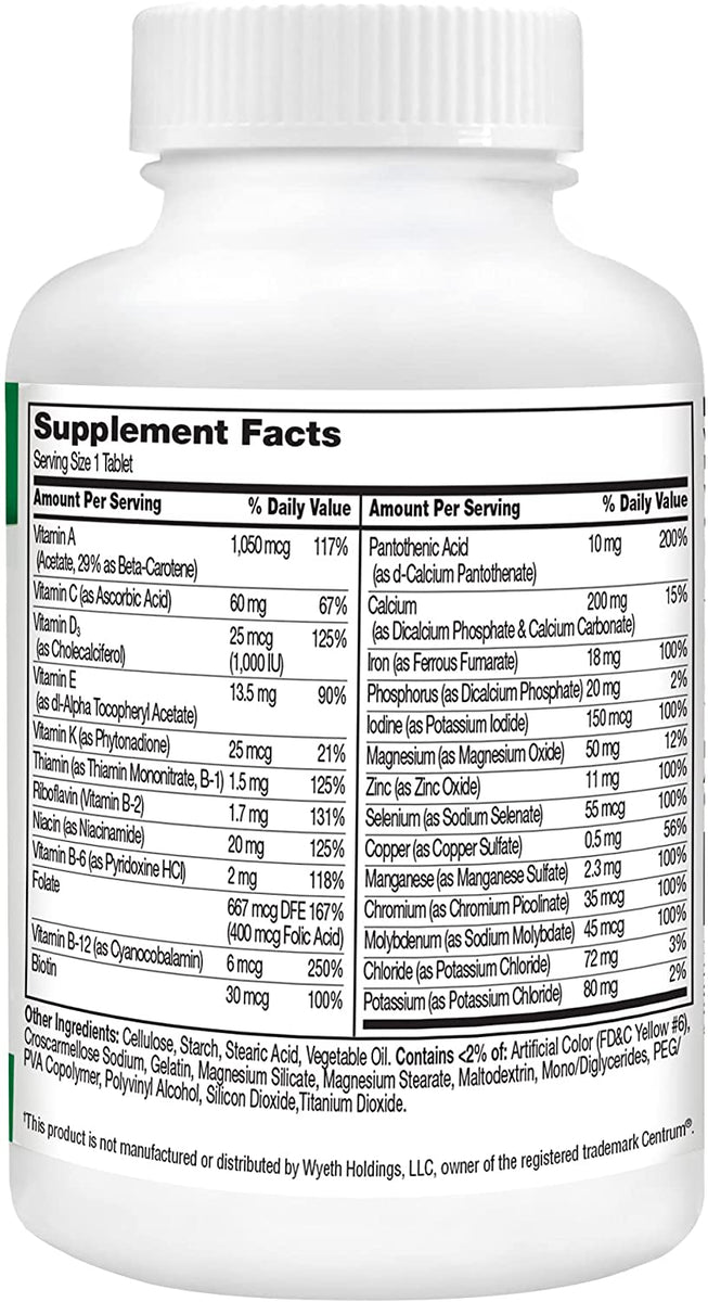 Sentry Multivitamin & Minerals 300's